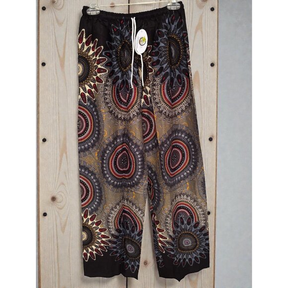 TWD Fashion | Pants & Jumpsuits | Bohemian Mandala Print Drawstring ...